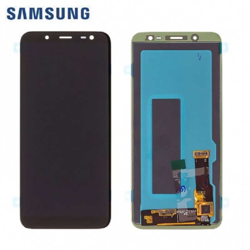 Ecran Samsung Galaxy J6 2018 J600F / J4 2018 J400 Noir (Service Pack)