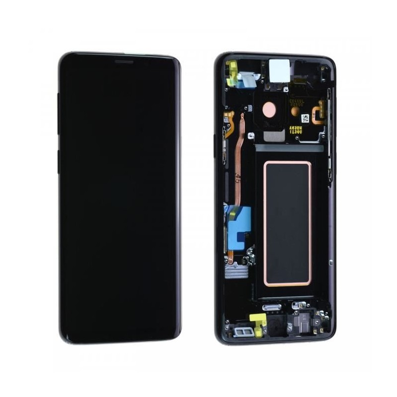 Ecran Complet LCD+Tactile+Châssis Samsung Galaxy S9 Plus G965F Noir