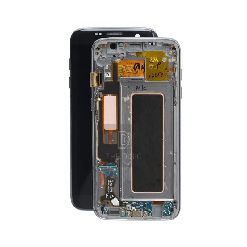 Ecran Complet LCD+Tactile+Châssis pour Samsung Galaxy S7 Edge G935F...